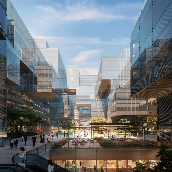 AMBIENTES | Alibaba Shanghai Campus Headquarters por SOM