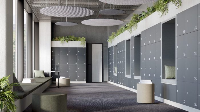 AMBIENTES | Casilleros Choice por la empresa lituana Narbutas